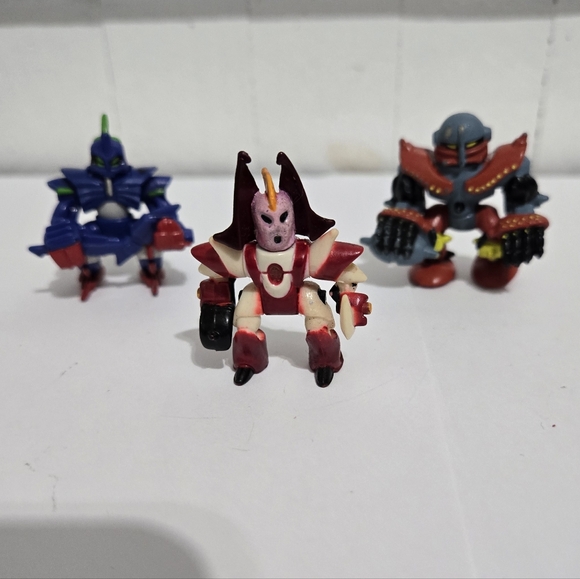 Galoob | Toys | 3 Vitnage Galoob Micro Machine Zbots 2 Figures | Poshmark